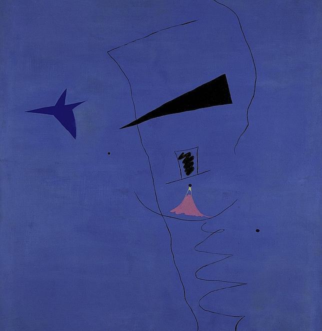 El óleo «Peinture (Étoile Bleue)» de Miró se ha vendido por 23,56 ...