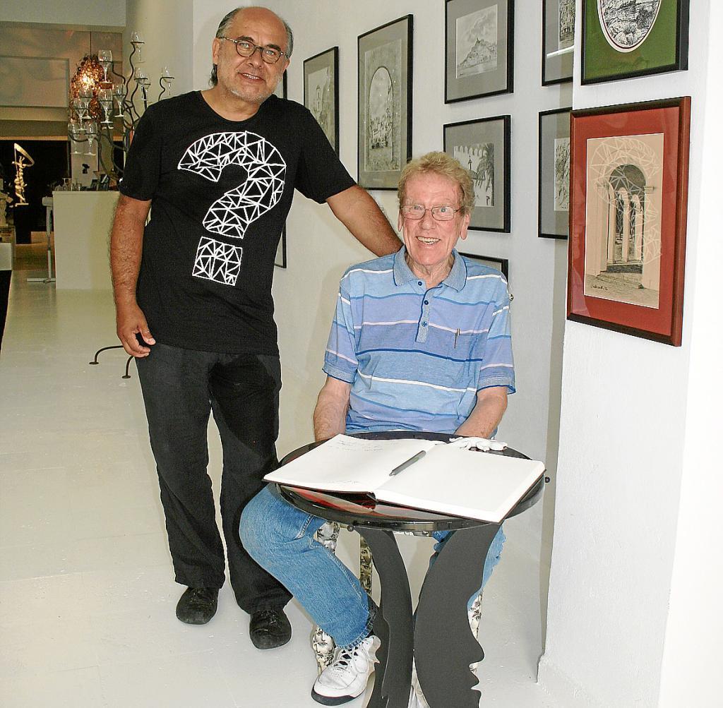 Los artistas Ian Galbraith y Jull Dziamski unen por primera vez sus ...