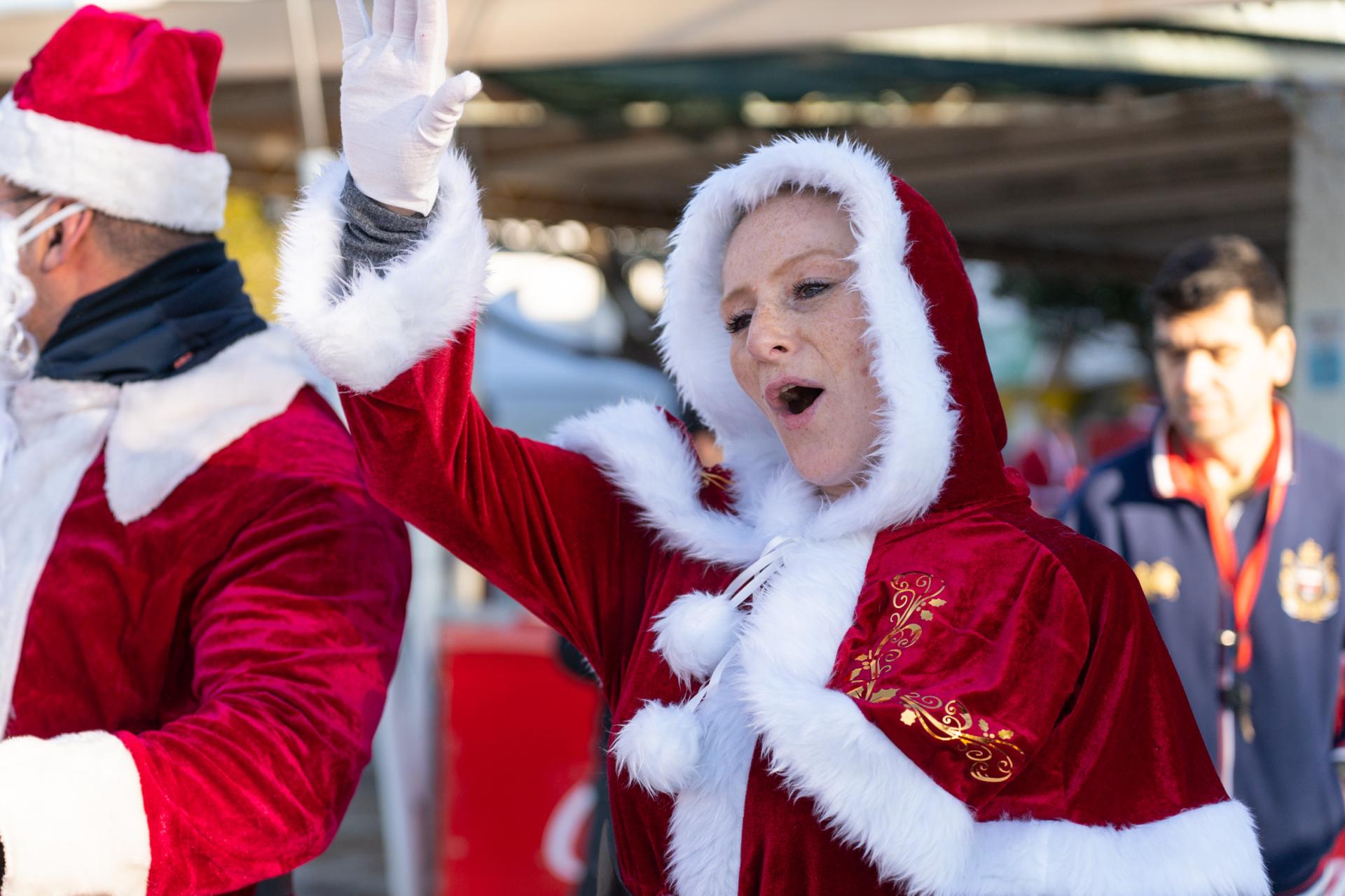 Fotogalería: Las mejores imágenes de los Santa Claus moteros