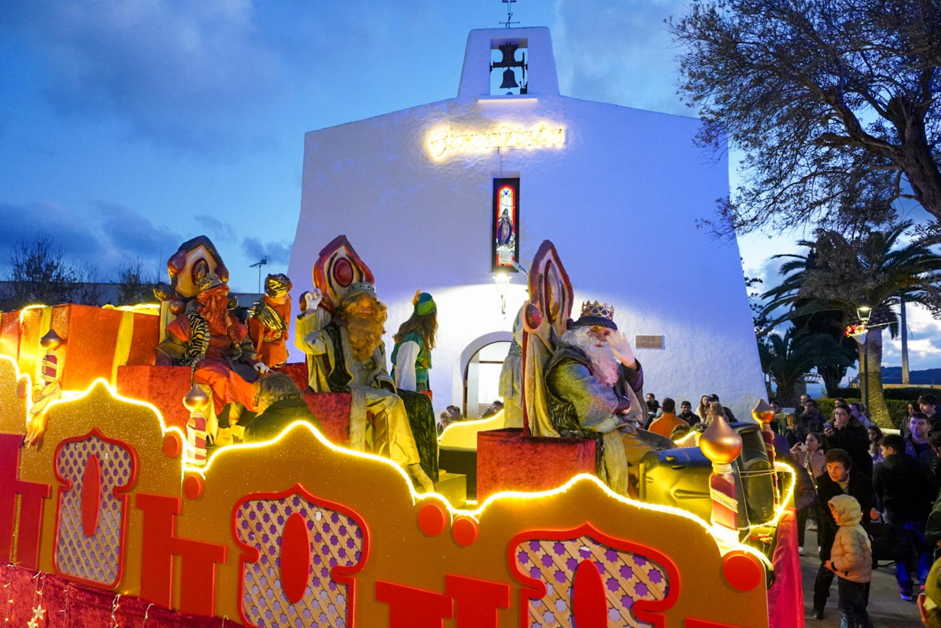Cabalgatas de Reyes Magos en Ibiza: Es Cubells