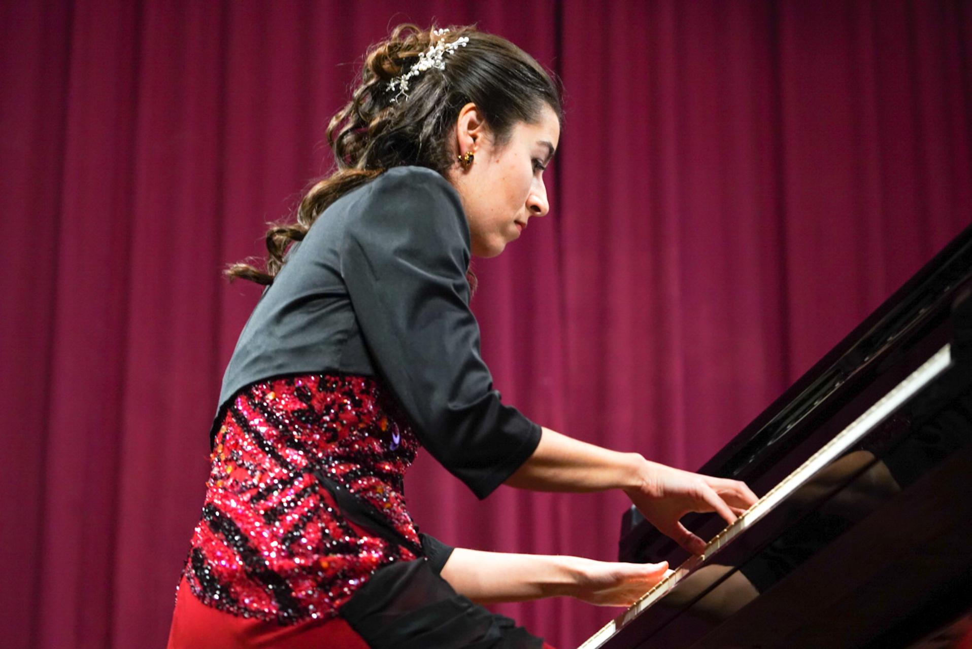 Fotogalería: El concierto de la pianista María José Perete, en imágenes.