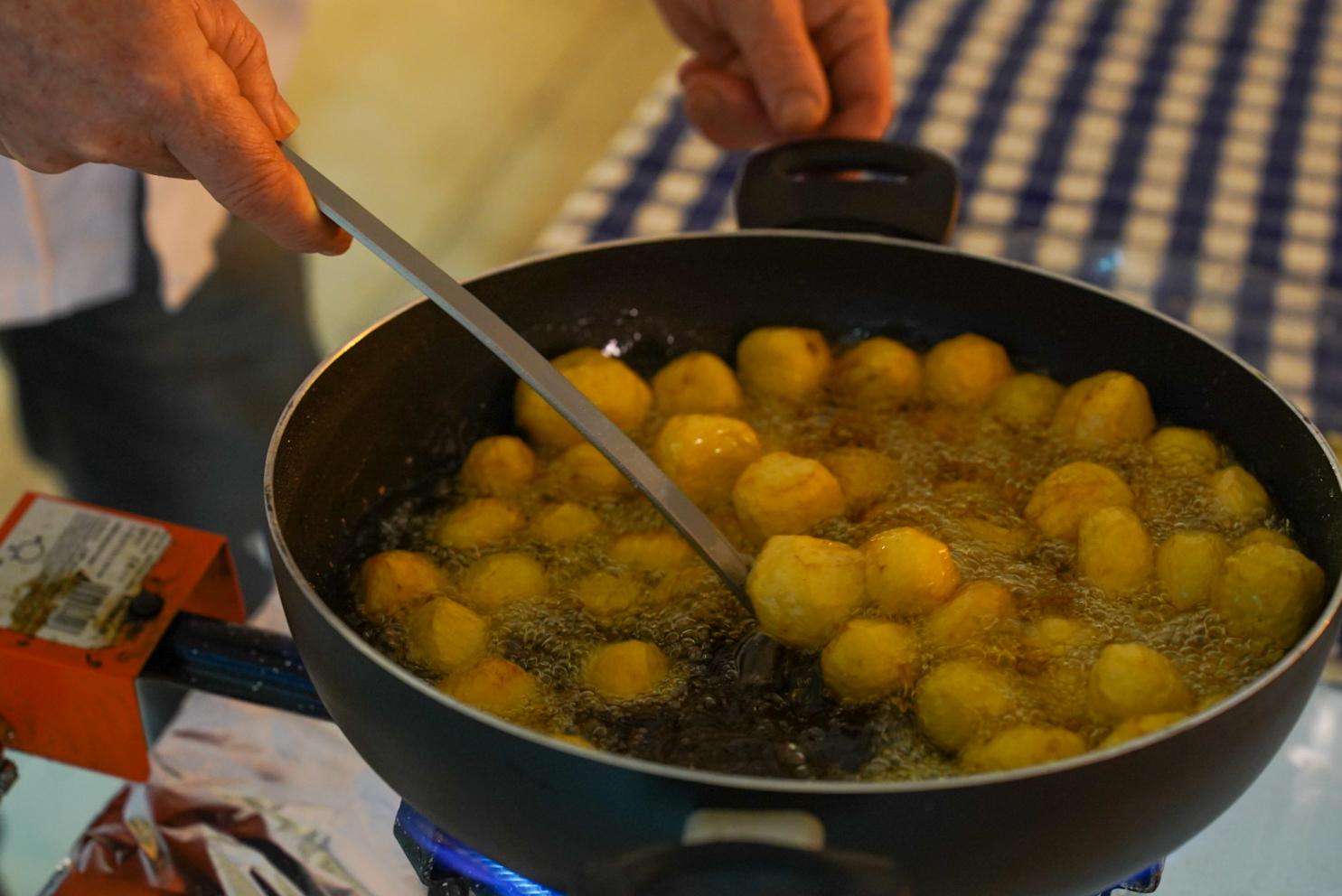 Fotogalería: Las mejores imágenes del taller de 'sofrit pagès'.