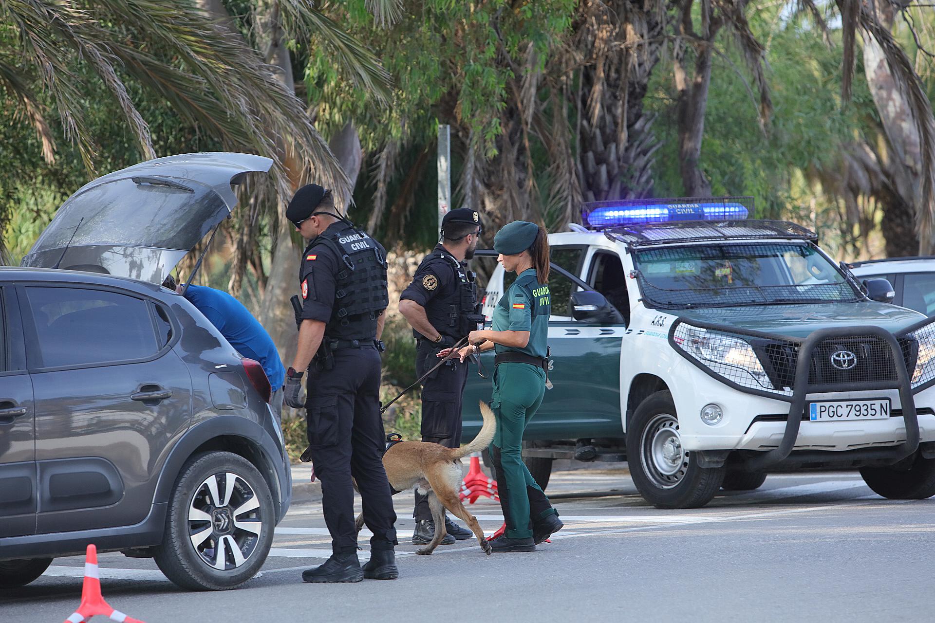 Mano dura de la Guardia Civil en Ibiza ante el aumento de robos y drogas