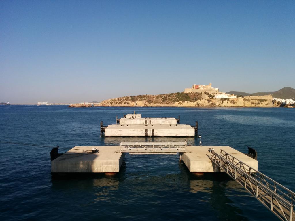 Terminan las obras de los tres duques de alba en el muelle sur de es ...