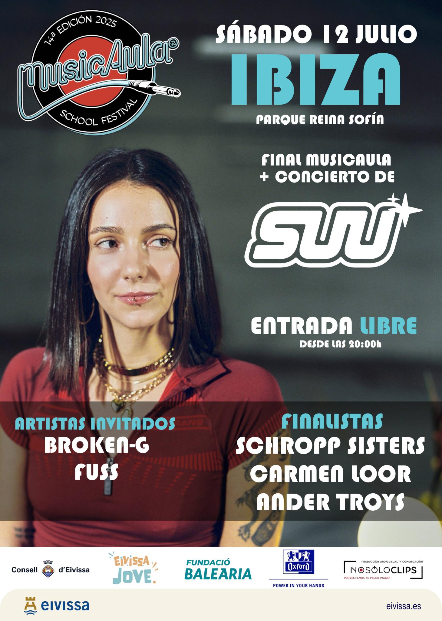 SUU, artista invitada de la Gran Final del MusicAula School Festival en ...