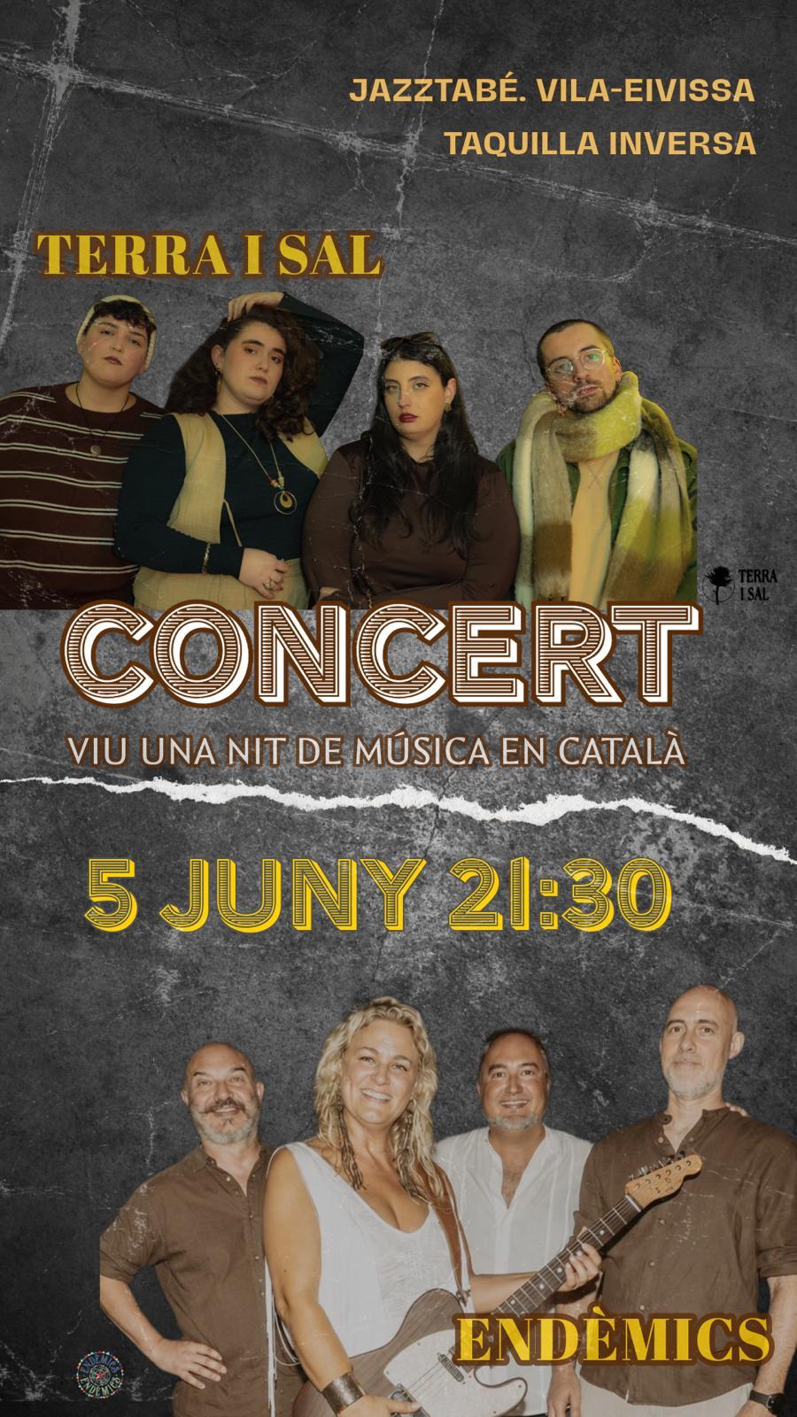 Terra i Sal y Endèmics actuarán este viernes en el JazzTaBé de Ibiza