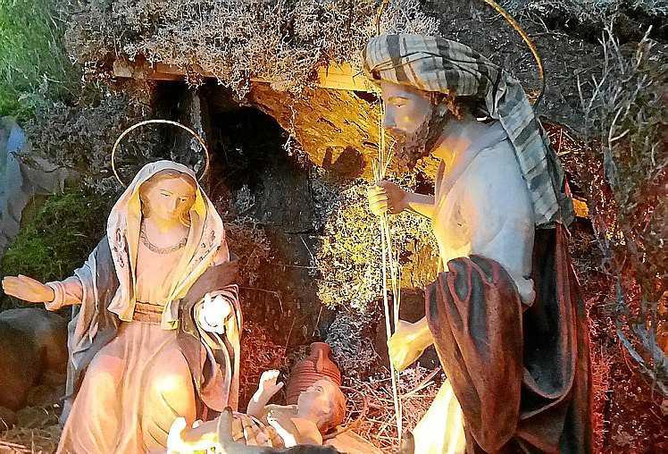 Un belén más pequeño pero igual de bonito