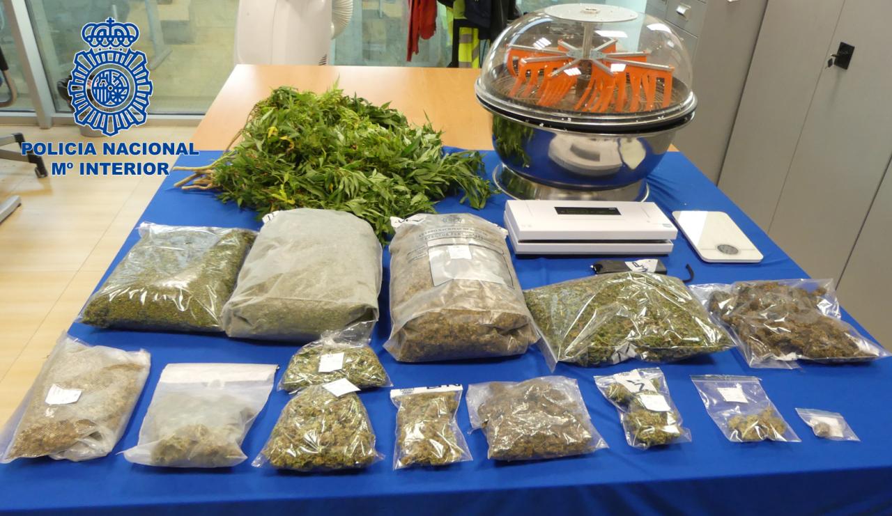 Policía Nacional: desmantela un laboratorio de marihuana