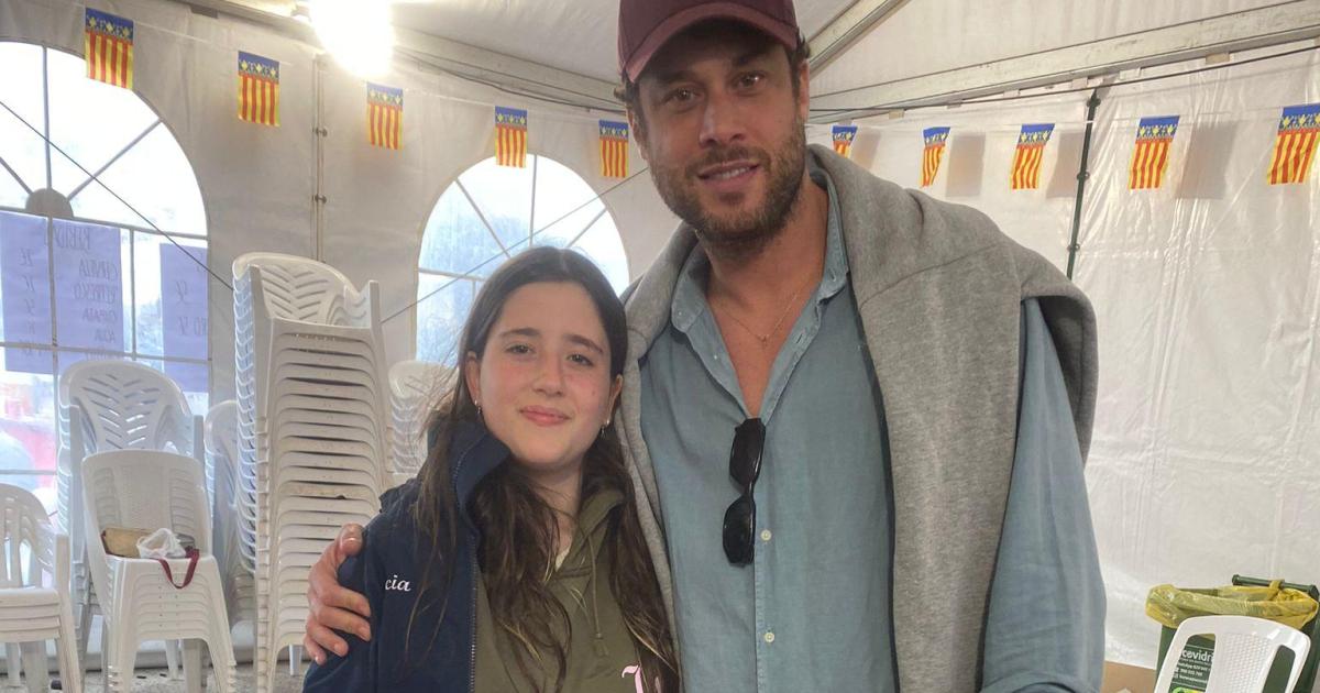 El actor José Lamuño, en las fallas de Sant Antoni