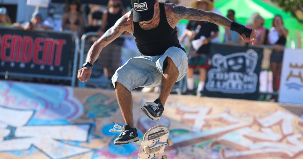 Los mejores ‘skaters' demuestran sus grandes habilidades en Figueretes