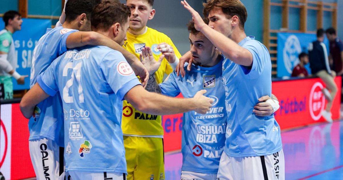 La UD Ibiza Gasifred rompe su mala racha