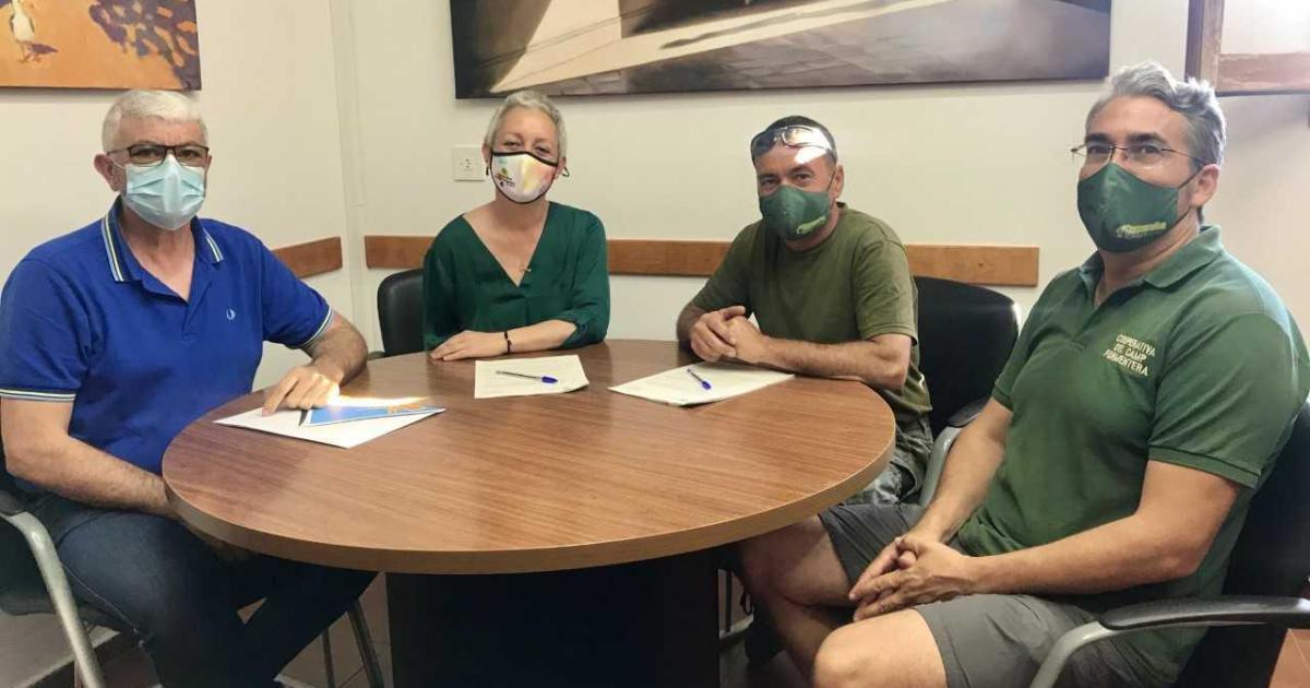 Formentera firma una acción concertada con la Cooperativa del Campo