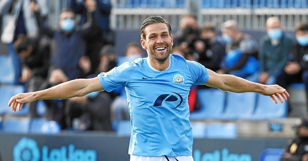 David Goldar, de la UD Ibiza, tentado por el fútbol griego