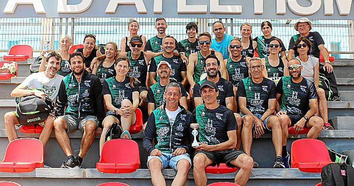 Atletismo: gran papel del Sa Raval en el Balear de la categoría máster