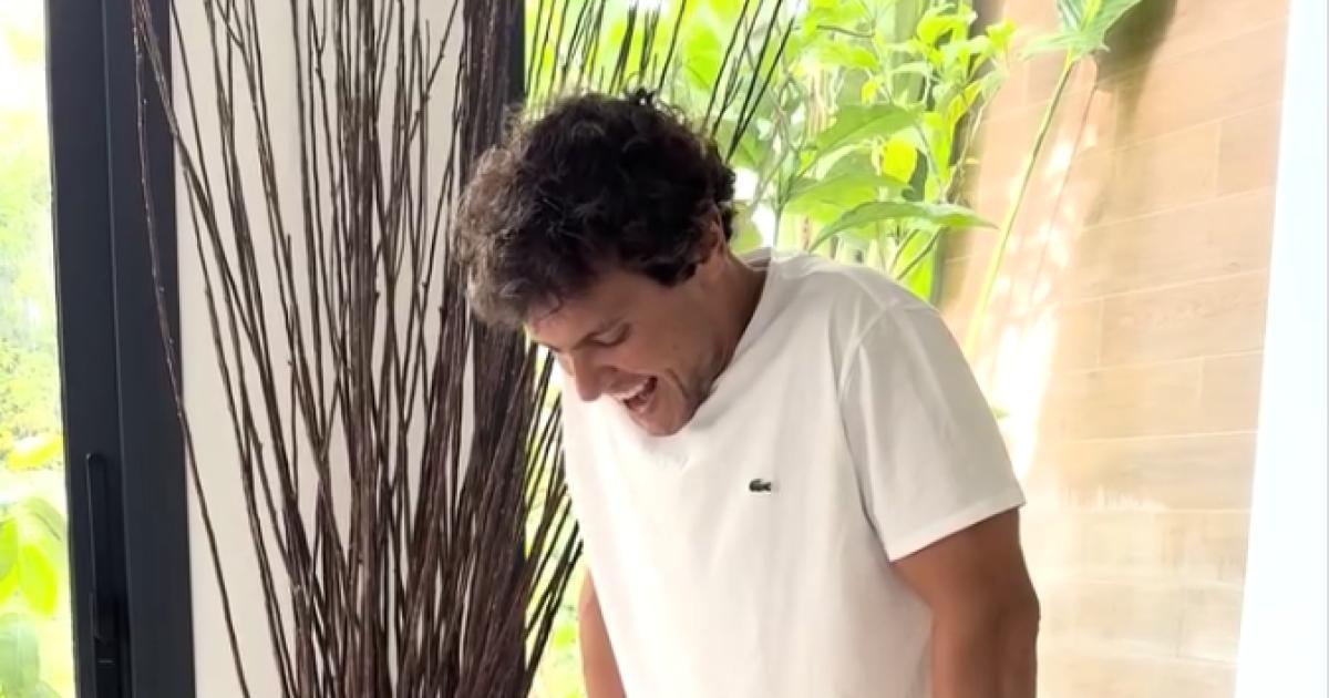 Cisco García, el tenista en silla de ruedas, sorprende al volver a caminar