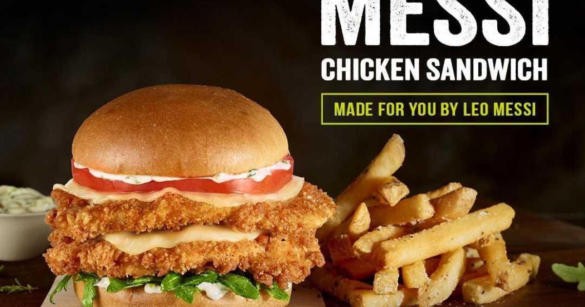 Hard Rock Cafe Ibiza presenta su nuevo Messi Chicken Sandwich junto a ...