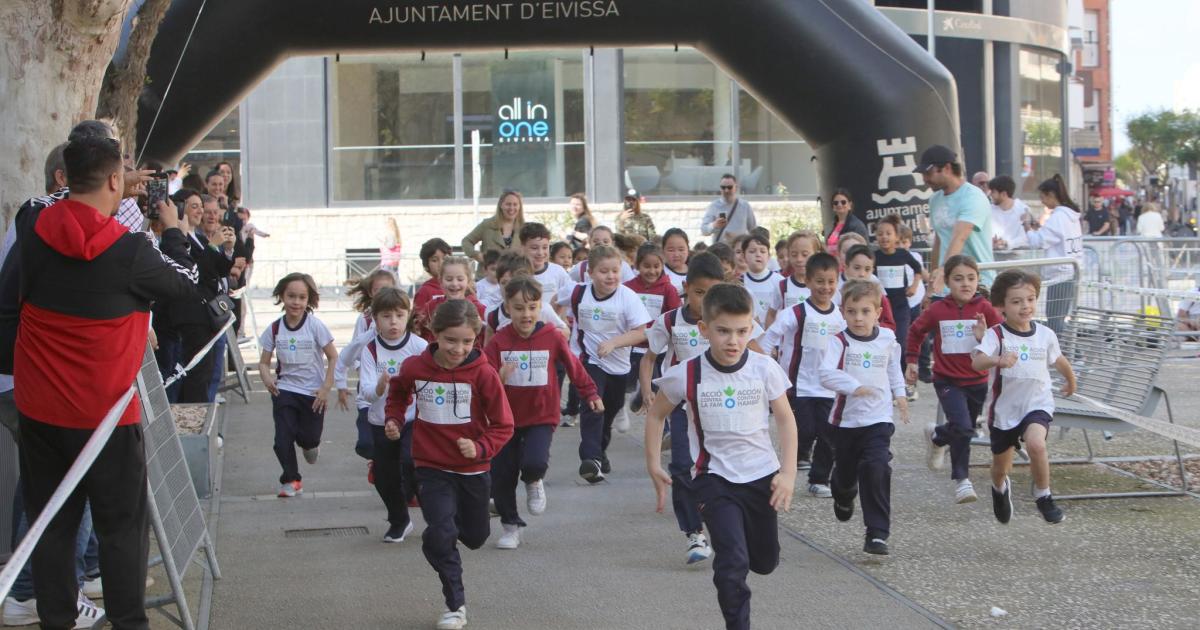 Carrera solidaridad en Ibiza para combatir el hambre en el mundo